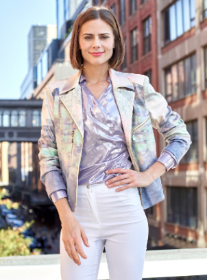 Insight Pleather Jacket BCJ17681MPRE Liquid Desert Dream – August Brock ...
